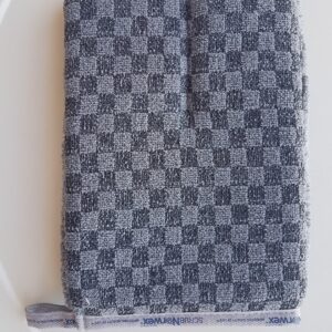 Norwex Graphite (Gray) Bathroom Scrub mitt.