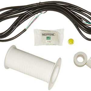 Senville 16 Ft. Insulated Copper Line Set for Mini Split Air Conditioner, 3/8" & 5/8" OD, White