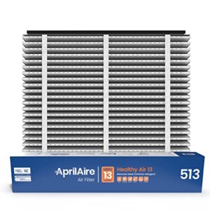 aprilaire 513 replacement filter for aprilaire whole house air purifiers - merv 13, healthy home allergy, 31x28x4 air filter (pack of 1)