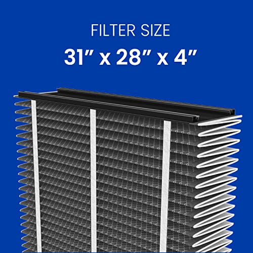 AprilAire 516 Replacement Filter for AprilAire Whole House Air Purifiers - MERV 16, Allergy, Asthma, & Virus, 31x28x4 Air Filter (Pack of 1)