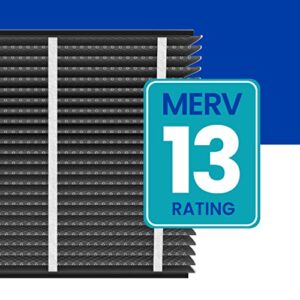 AprilAire 413CBN Replacement Filter for AprilAire Whole House Air Purifiers - MERV 13 with Carbon, Healthy Home Allergy + Odor Reduction, 16x25x4 Air Filter (Pack of 1)