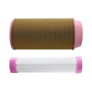 Hoypeyfiy Inner Outer Air Filter Replacement for Kubota ZD323 ZD326 ZD331 Zero Turn Lawn Mower K3181-82250 & K3181-82240