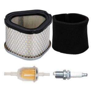 hifrom 12 083 10-s air filter pre filter spark plug fuel filter replacement for kohler and pre filter 12 083 10-s command pro cv11-cv16 cv460-cv493 lawn mower