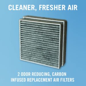 Febreze OdorGrab Replacement Air Cleaner Filter for FHT150W, 2-Pack, FRF105