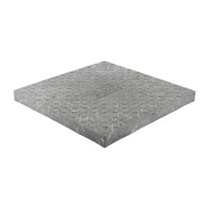 ac condensing unit support pad 24x24x2 | equipment support pad | generator pad for hvac units, generators, ac condensers, air conditioners, beehives & more | 100% recycled plastic ac condenser pad