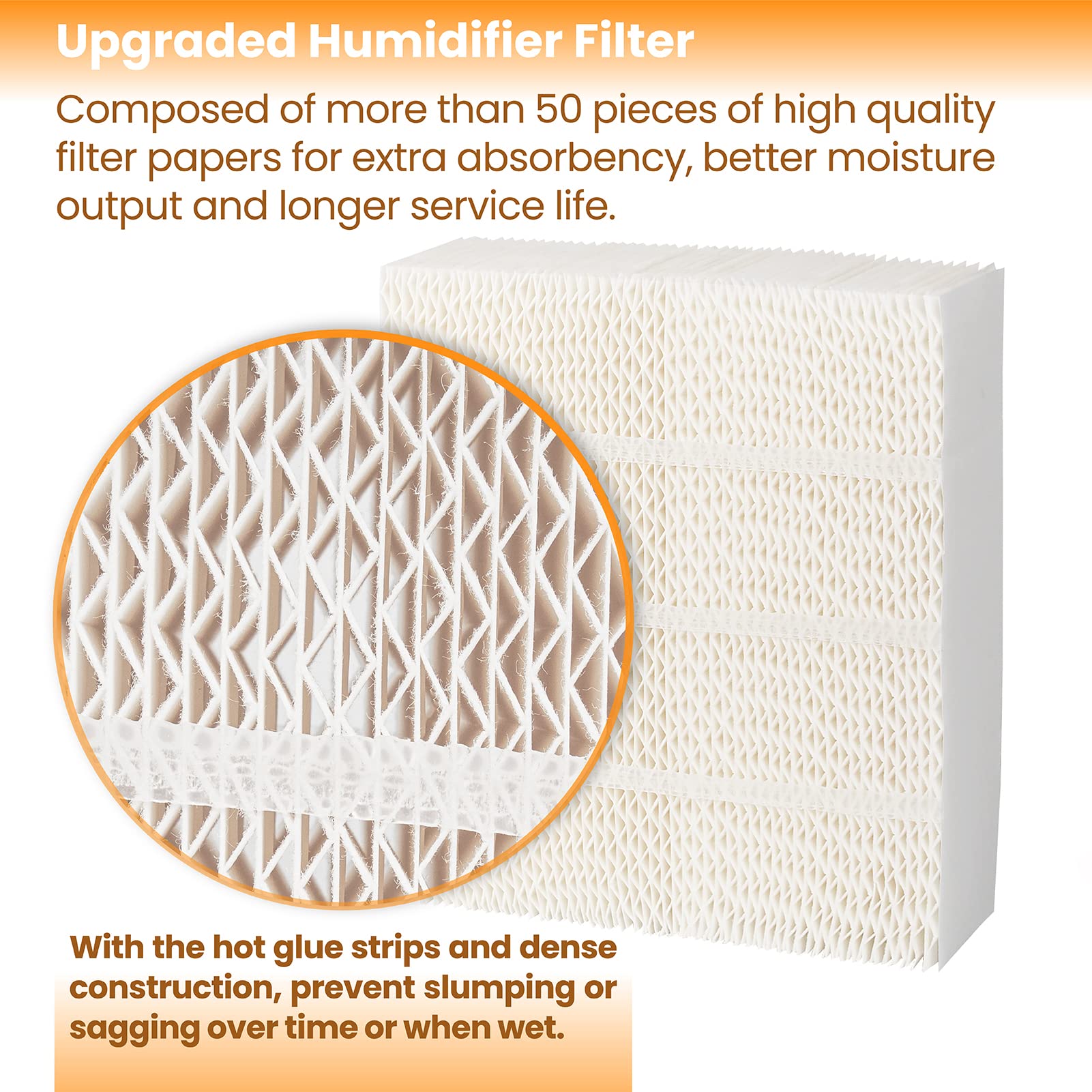 ANTOBLE 1043 Humidifier Filter Replacement for Essick Air AIRCARE EP9500 EP9700 EP9800 EP9R500 EP9R800 826000 831000 and Bemis Space Saver 800 8000 Series Evaporative Humidifiers