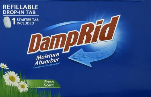 DampRid Fresh Scent Drop-In Tab Moisture Absorber Starter Kit