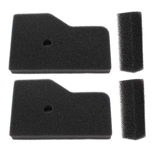 AISEN Pack of 2 Air Outer Filters for 17211-Z07-000 17218-Z07-000 EB2000 EB2000i EU2000 EU2000i