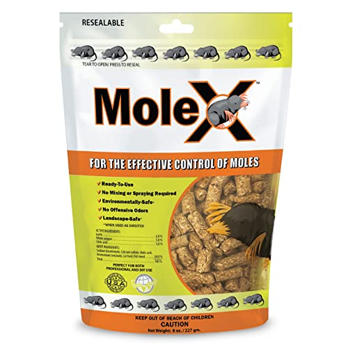 MouseX MoleX 8oz Bag, MoleX All-Natural Non-Toxic