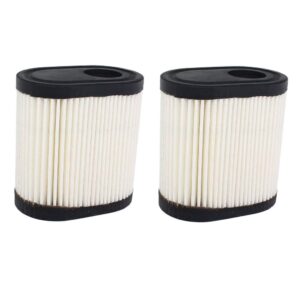 aisen pack of 2 air filter for 36905 tecumseh 740083a ah600 av600 lev100 lev115 lev120 ovrm105 ovrm65 tvs120 hh60 hh70 toro craftsman lawn mower