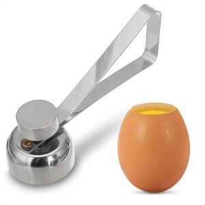 stainless steel egg cracker tool - egg cracker cutter egg opener topper cutter egg cracker topper egg cutter stainless steel kitchen egg topper cutter heavy duty cutter egg shell cutter tool separator