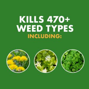 Spectracide Weed Stop For Lawns Plus Crabgrass Killer, Ready to Use, Kills Weeds, Not The Lawn, 32 fl Ounce