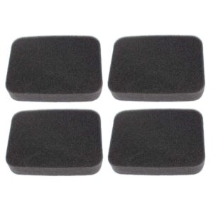 aisen pack of 4 air filters for 502844401 red max ebz5100 ebz5100q ebz5100rh ebz5150 ebz5150rh ebz6500 ebz6500rh 150bf 150bt 350bf 350bt blowers