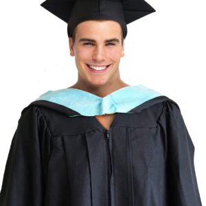 GRADWYSE Education Master Hood Graduation Master Degree Hood, Various College Colors Available Light Blue (Gold/Blue)