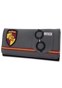 loungefly harry potter gryffindor cosplay faux leather trifold wallet