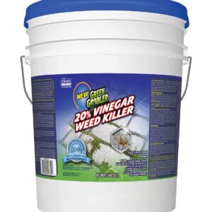 Green Gobbler 20% Vinegar Weed & Grass Killer | Natural and Organic Weed & Grass Killer | 5 Gallon