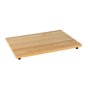 atlantic cart system removable shelf - tiered cart system shelf pn23308048 in butcher block wood