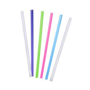 tervis 1288690 tumbler reusable straight straws bpa free-dishwasher safe-6 pack, 10", fashion colors