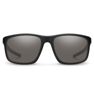 Suncloud Respek Polarized Sunglasses, Matte Black/Polarized Gray, One Size