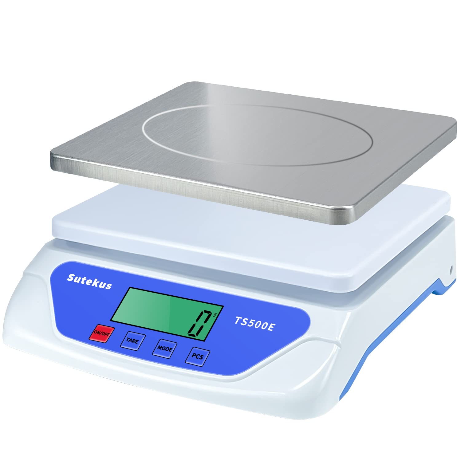 Sutekus 0.04oz to 55lbs Digital Scales Weigh Scale Kitchen Scale Precise Cooking Scale Multifunction Scales for Kitchen Home Postal