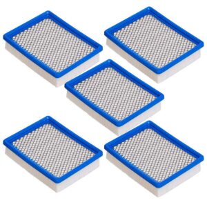 hifrom air filter replacement for club car 1015426 4-cycle ds gas golf cart models 1992 and up, air filter cleaner (pack of 5)