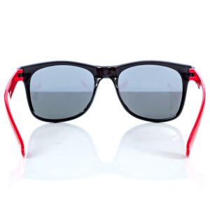 Guard Polarized Sunglasses (Black/Red)