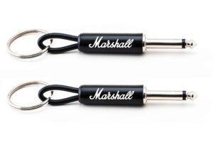 pluginz guitar plug keychains (marshall pack of 2)