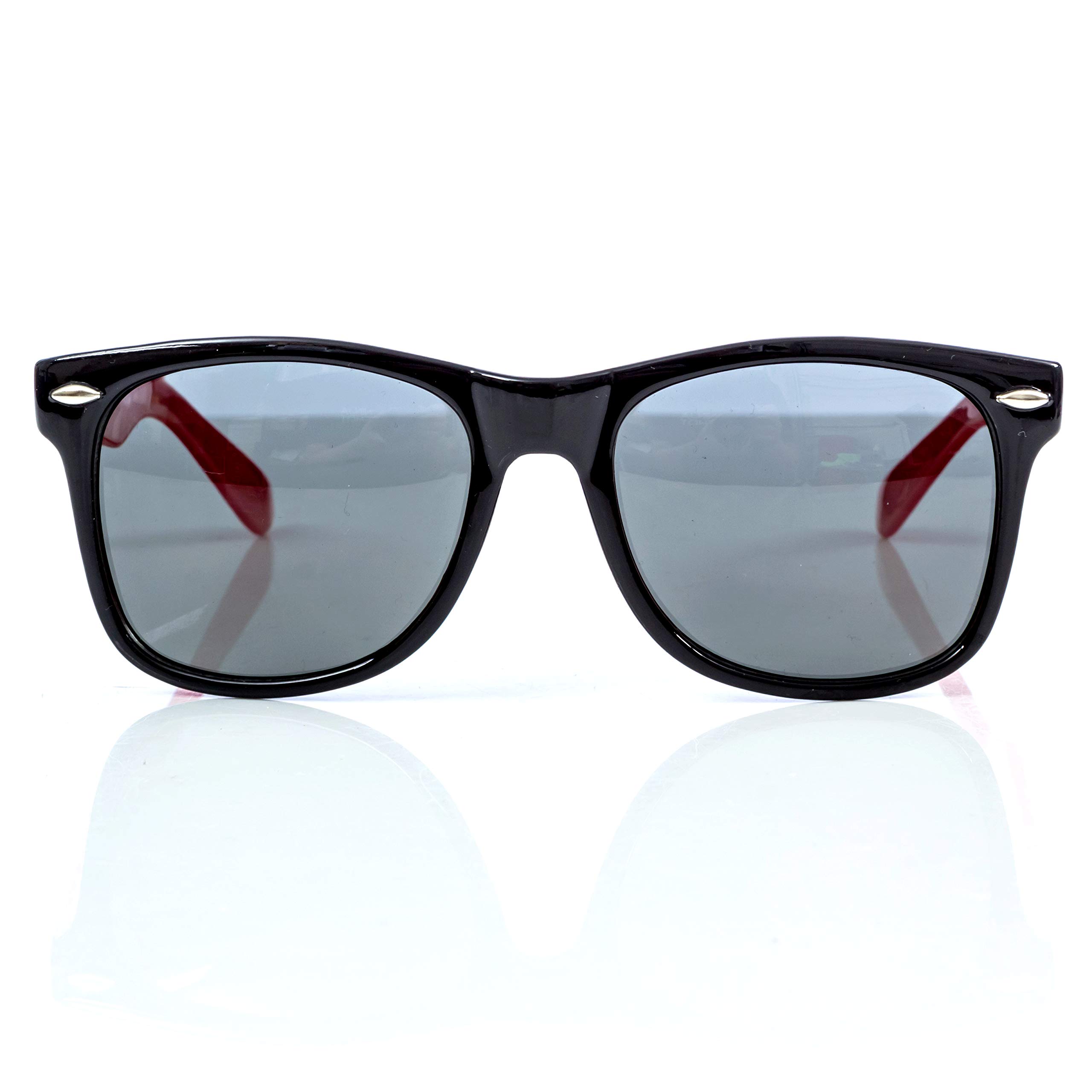 Guard Polarized Sunglasses (Black/Red)