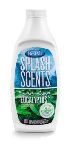 bestair fse-pdq-6 splash scents humidifier scent & water treatment, soothing eucalyptus, 16 fl oz, single pack