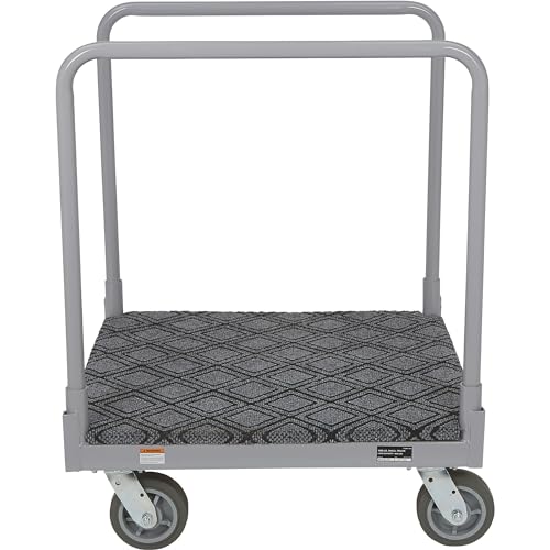 Strongway 4-Wheel Cart with Carpeted Deck- 1600-Lb. Capacity