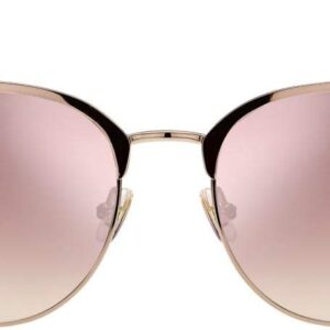 Kate Spade New York Women's Joelynn/S Cat Eye Sunglasses, Pink Havana/Pink Flash Silver, 52mm, 18mm