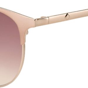 Kate Spade New York Women's Joelynn/S Cat Eye Sunglasses, Pink Havana/Pink Flash Silver, 52mm, 18mm