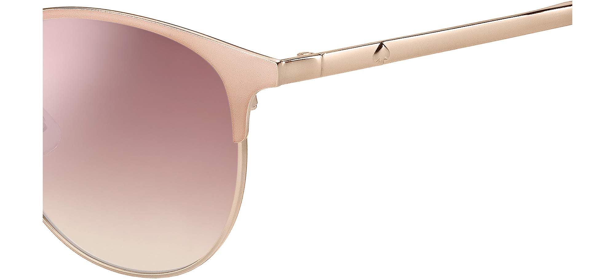 Kate Spade New York Women's Joelynn/S Cat Eye Sunglasses, Pink Havana/Pink Flash Silver, 52mm, 18mm