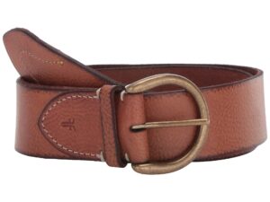 frye women's 40mm leather belt, tan campus, small