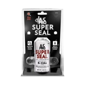 a/c pro super seal ac stop leak kit with dispensing hose - 3 oz