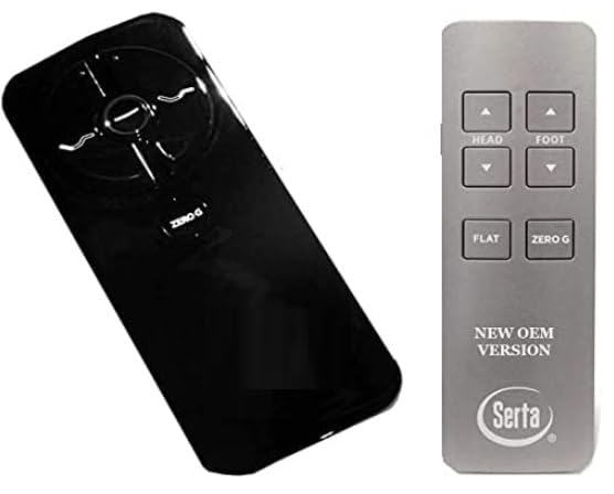 Replacement Remote Compatible with Ease 1.0 2.0 3.0 or 4.0 Sealy (New Gen Grey Version) for Adjustable Beds