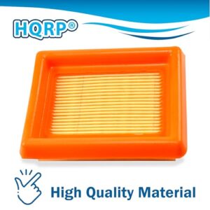 HQRP 4-Pack Filter Replacement for Stihl 4134 141 0300/4134-141-0300 Compatible with STIHL FS120 FS200 FS250 FS300 FS350 FS400 FS450 BT120 BT120C FR350 FR450 HT250 KM130 Trimmer Brushcutter