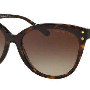 Michael Kors MK2045 JAN Cateye 300613 55M Dark Tortoise Acetate/Brown Gradient Sunglasses For Women+ BUNDLE With Designer iWear Eyewear Kit