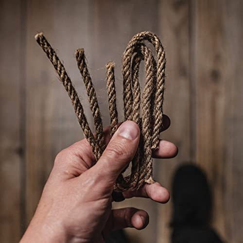 überleben Tindår Tinder Wick, Fire Starter Rope Refill (3-Pack) - Waterproof, 60 Min Burn Time Fire Tinder - Paraffin Wax Rope Hemp Wick - Emergency Fire Starter, Bushcraft Survival Kit