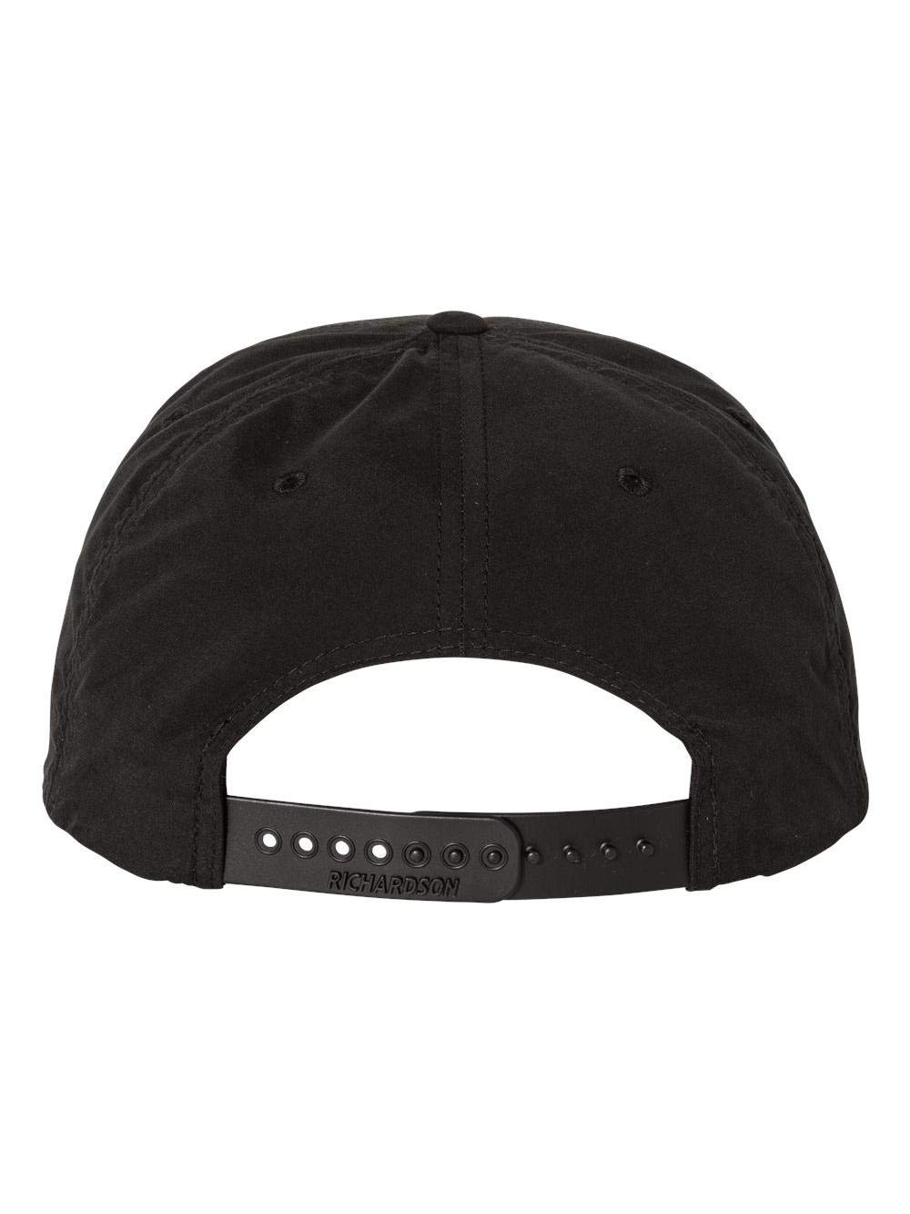 Richardson Umpqua Snapback Cap One Size Black/ Black