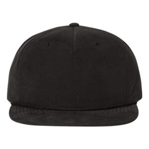 Richardson Umpqua Snapback Cap One Size Black/ Black