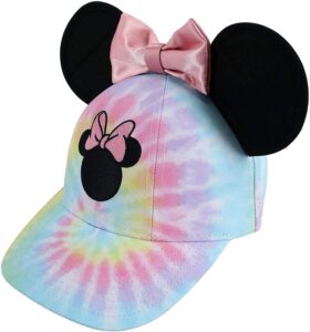 disney minnie mouse sassy bow tie dye ears hat