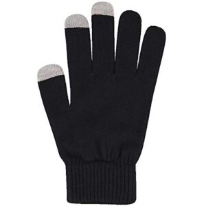 Winter Magic Gloves, 12 Pairs Stretchy Warm Knit Bulk Pack Mens Womens