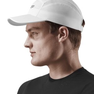 The Run Cap, White, Unisex, OS