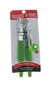 swing-a-way easy crank can opener (green), extra long