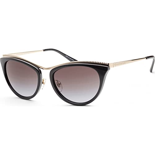 Michael Kors 54 mm Azur Cat Eye Metal Sunglasses MK1065 Light Gold/Grey Gradient One Size