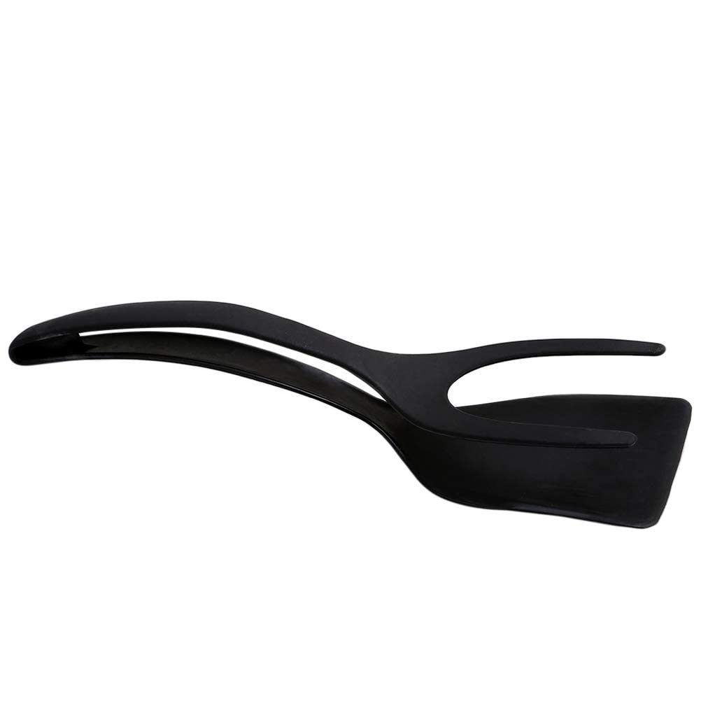 Spatula Made of Nylon with Non-Stick Coating for Pancakes, Hamburgers, Eggs. French Toast Omelet Fried Egg Turners Grip and Flip Spatula Bread Tongs