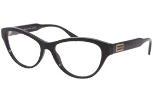 versace ve3276 - gb1 eyewear frame black w/demo lens 54mm