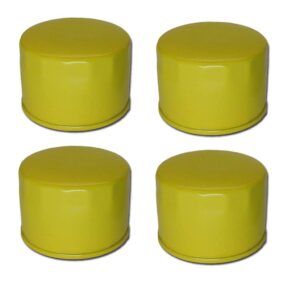 raisman pack of 4 oil filter compatible with briggs 492932 492932s 492056 5049 5076 695396 696854