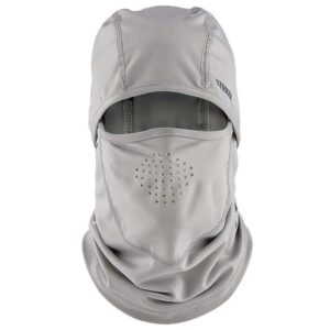 striker unisex upf 50+ moisture-wicking outdoor fishing full head coverage protective facemask w/laser cut breathing holes